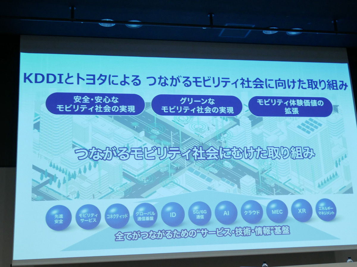 KDDIとトヨタが交通事故を防ぐ「Vehicle to X」発表、危険地点を見える化しつつCO2削減で「つながるモビリティ社会」実現へ | Buzzap！
