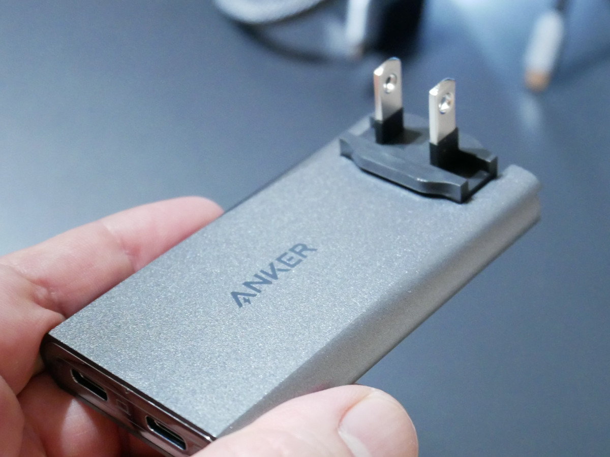 胸ポケットに収まる急速充電器「Anker Prime Charger（65W, Slim, GaN）」登場、独自構造で邪魔にならず場所も選ば ...